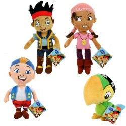 Peluche JAKE PIRATI ISOLA CHE NON C'E' Neverland Pirates 30cm ORIGINALE ...