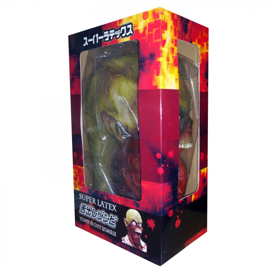 Tongue Out ZOMBIE MASK Professional Latex OGAWA STUDIOS JP COSPLAY New ...