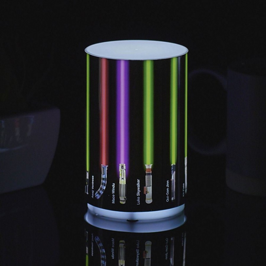 Disney STAR WARS Mini Lampada Atmosfera SPADA LASER Luce ORIGINALE ...