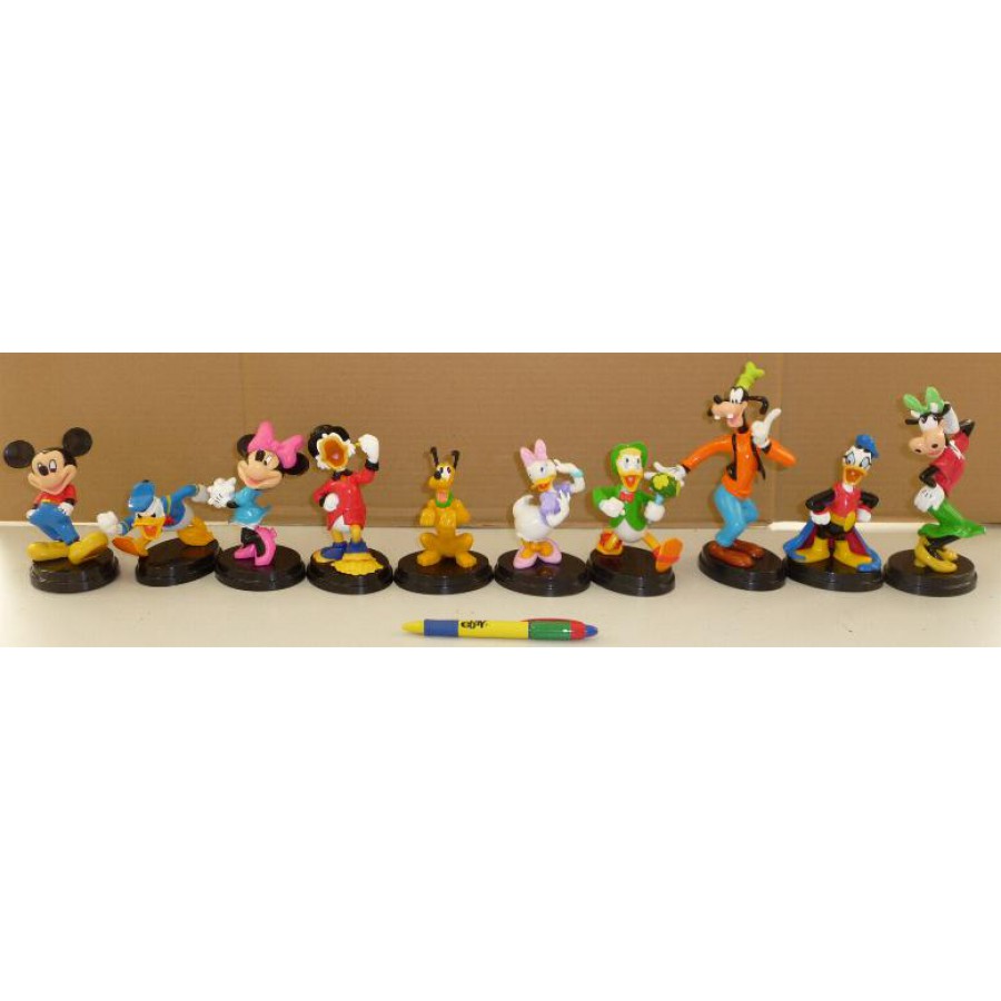 RARISSIMA Serie Completa 60 FIGURE Statuette DISNEY COLLECTION PRIMA ...