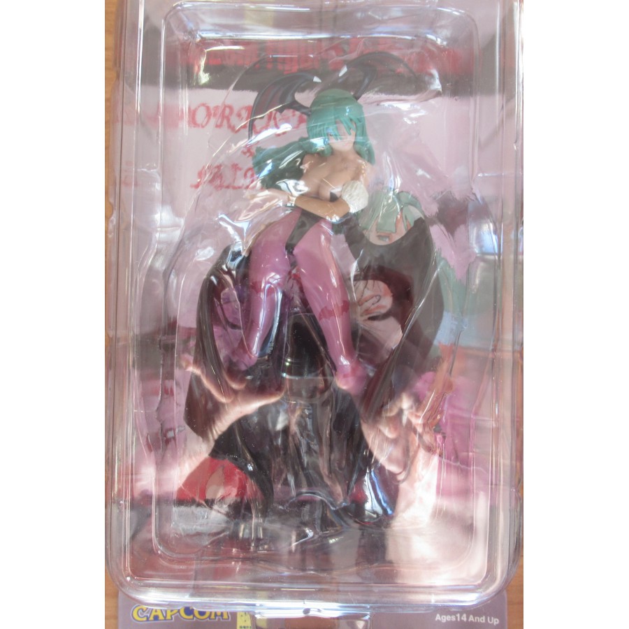 Action Figure of Morrigan & Lilith From DarkStalker 10cm Capcom Figure ...