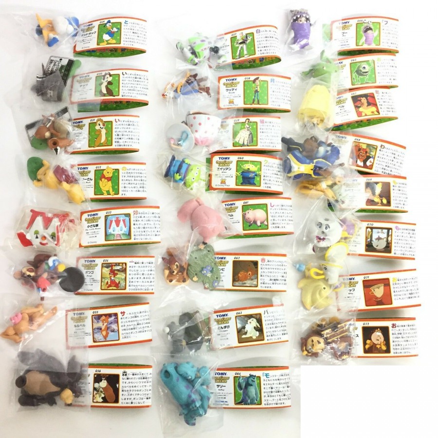 RARO Set Completo 24 MINI FIGURE DISNEY CHOCO PARTY Part 3 ORIGINALI ...