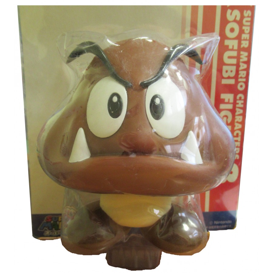 Figura 15cm GOOMBA FUNGHETTO MARRONE Fungo SUPER MARIO Characters ...