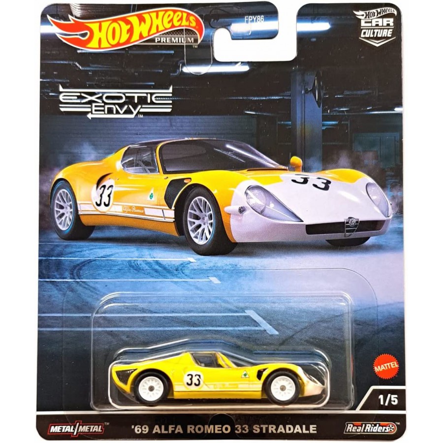 Die Cast Modellino Auto Car Culture Circuit Legends 1969 Alfa Romeo 33 ...