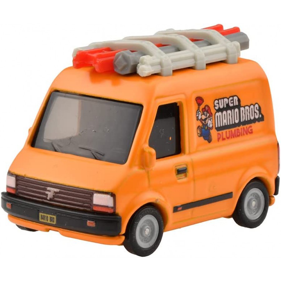 SUPER MARIO BROS Il FILM Die Cast Modellino PLUMBER VAN Furgone Scala 1 ...