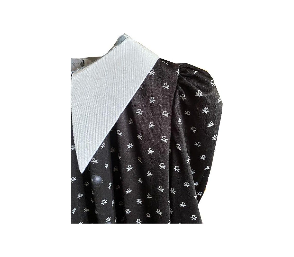 COSTUME CHILDREN Halloween Dress Wednesday Addams Rubie's Carnival