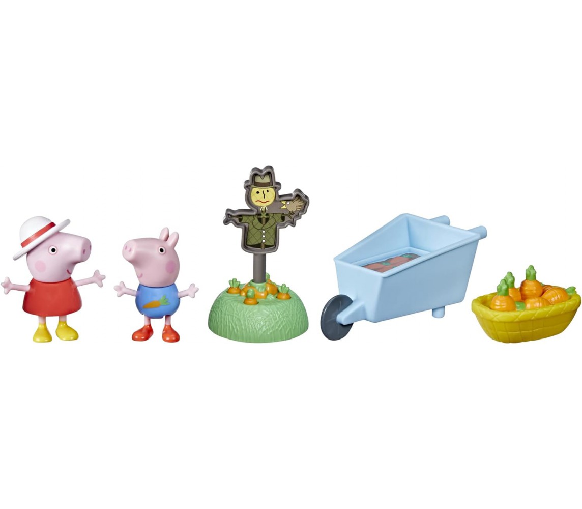 PEPPA PIG Playset GROWING GARDEN with 2 characters Peppa and George ...