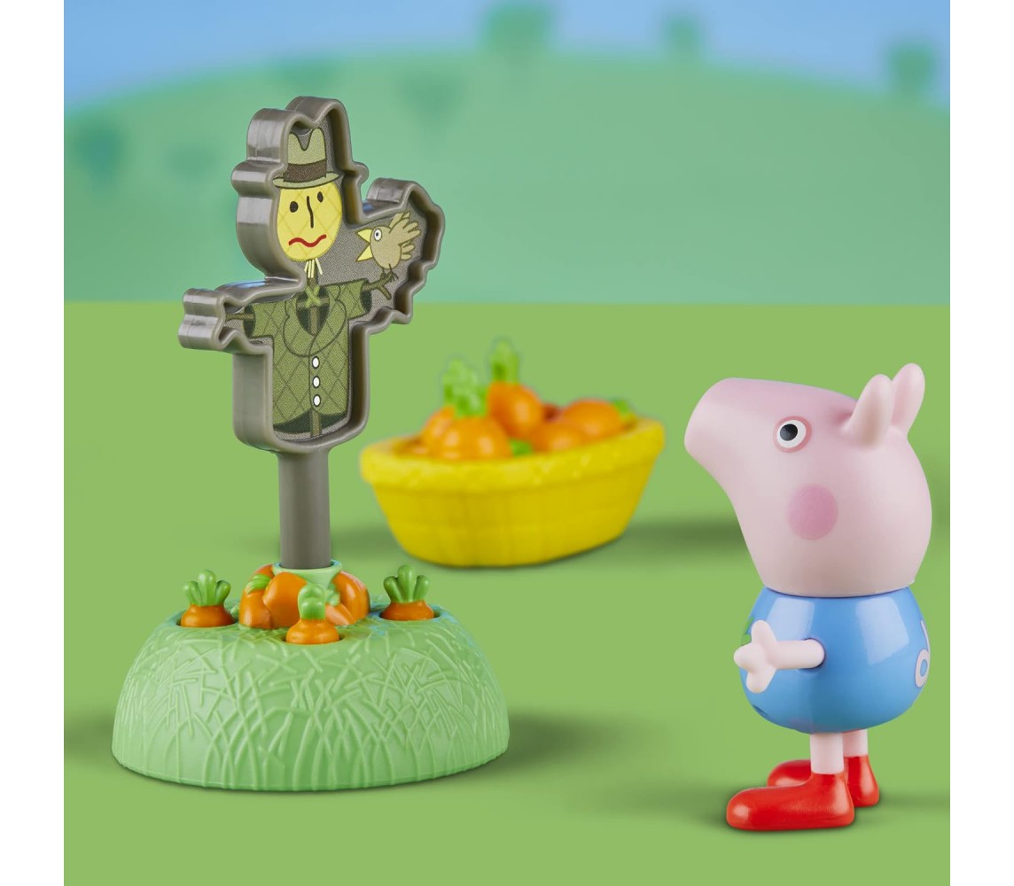 PEPPA PIG Playset GROWING GARDEN with 2 characters Peppa and George ...