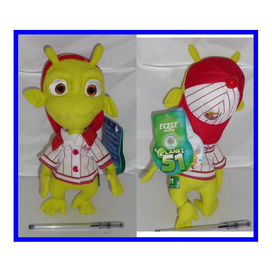 Plush from PLANET 51 Alien ECKLE 30cm ORIGINAL Official - Apecollection