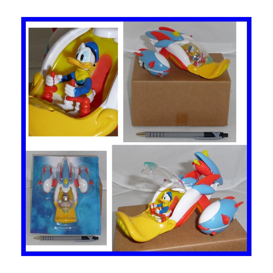 RARO Gadget Topolino PAPERSHIP PAPERINO Donald Duck DISNEY Originale ...