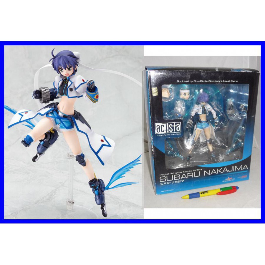 NANOHA Figura SUBARU NAKAJIMA 18cm GOOD SMILE Magical Girl JAPAN Figure ...