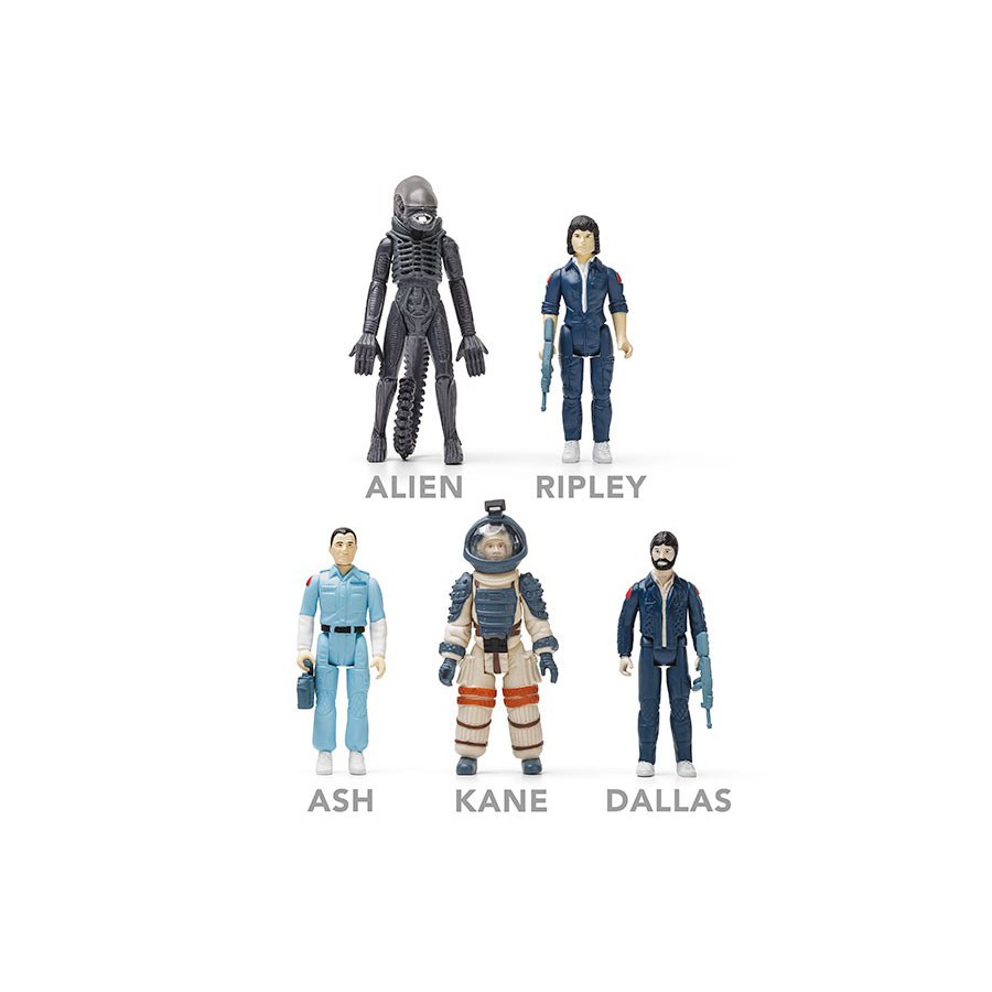 FIGURE Action ALIEN 10cm Original FUNKO ReACTION Figure VINTAGE Kenner ...