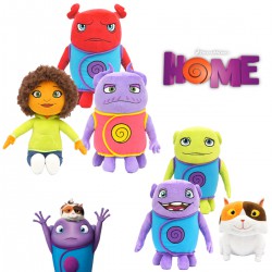 HOME A CASA Peluche 30cm Alieno Oh Ragazza Tip Smek Gatto Pig ORIGINALE