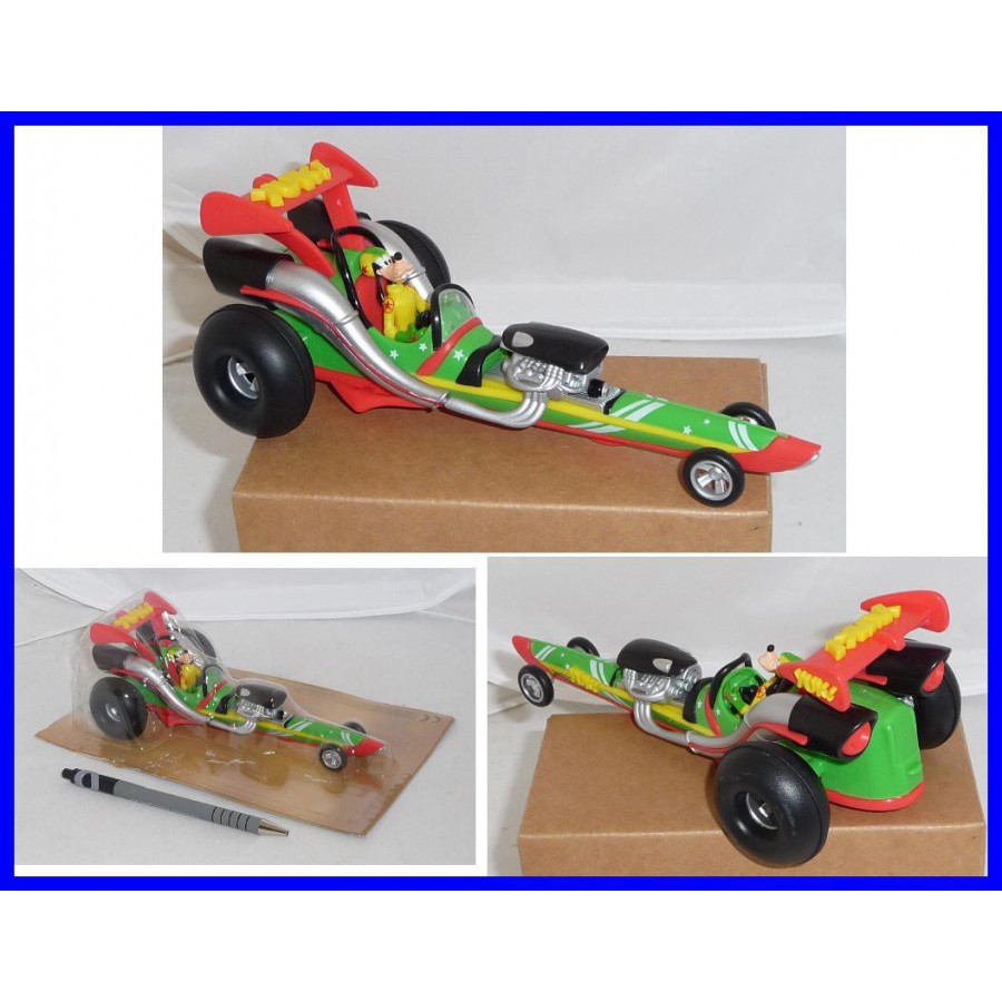 Gadget Topolino DRAGSTER Auto PIPPO 2009 Goofy DISNEY LIMITED EDITION ...