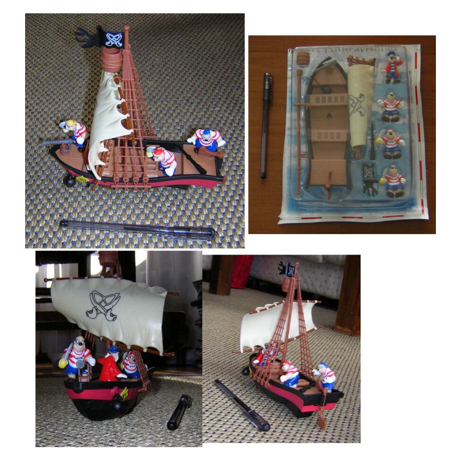 DISNEY Gadget Topolino NAVE Galeone BASSOTTI Beagle Boys DISNEY Limited ...