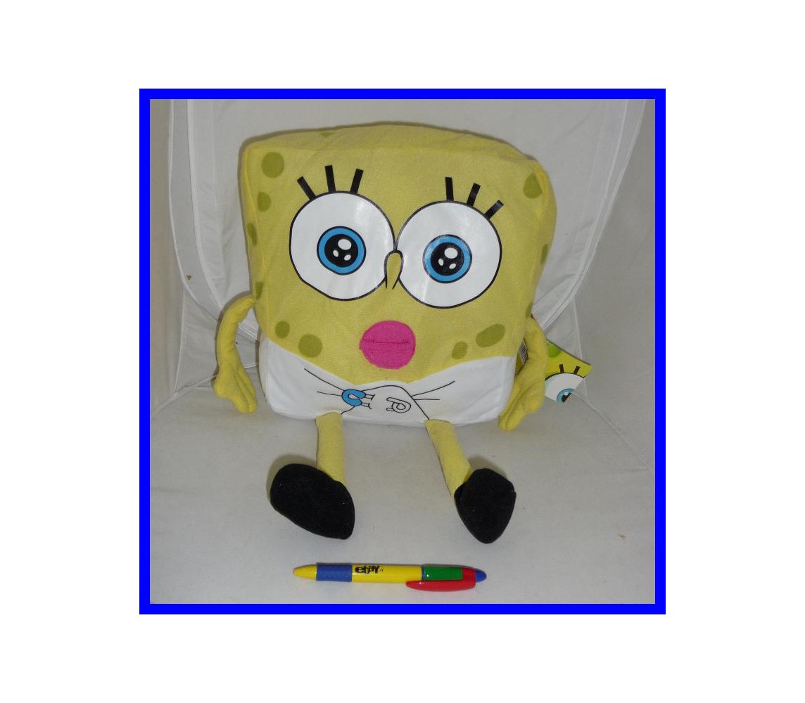 SPONGEBOB SQUAREPANT Plush Soft Toy BABY BEBE VERSION Big 50cm Original